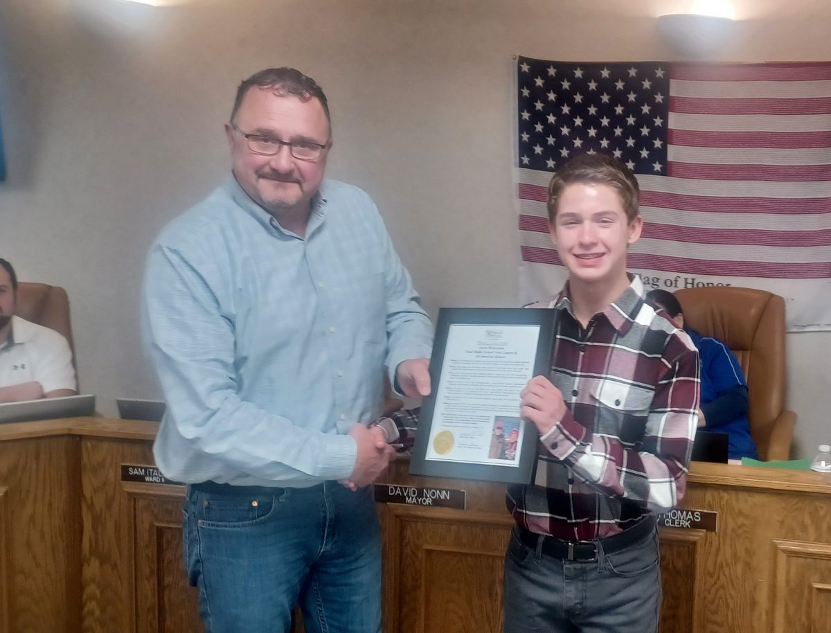 City honors TMS Cross Country runner Woolverton – The Troy Times Tribune
