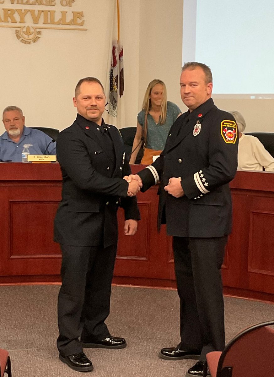 Maryville swears-in new firefighter/paramedic – The Troy Times Tribune