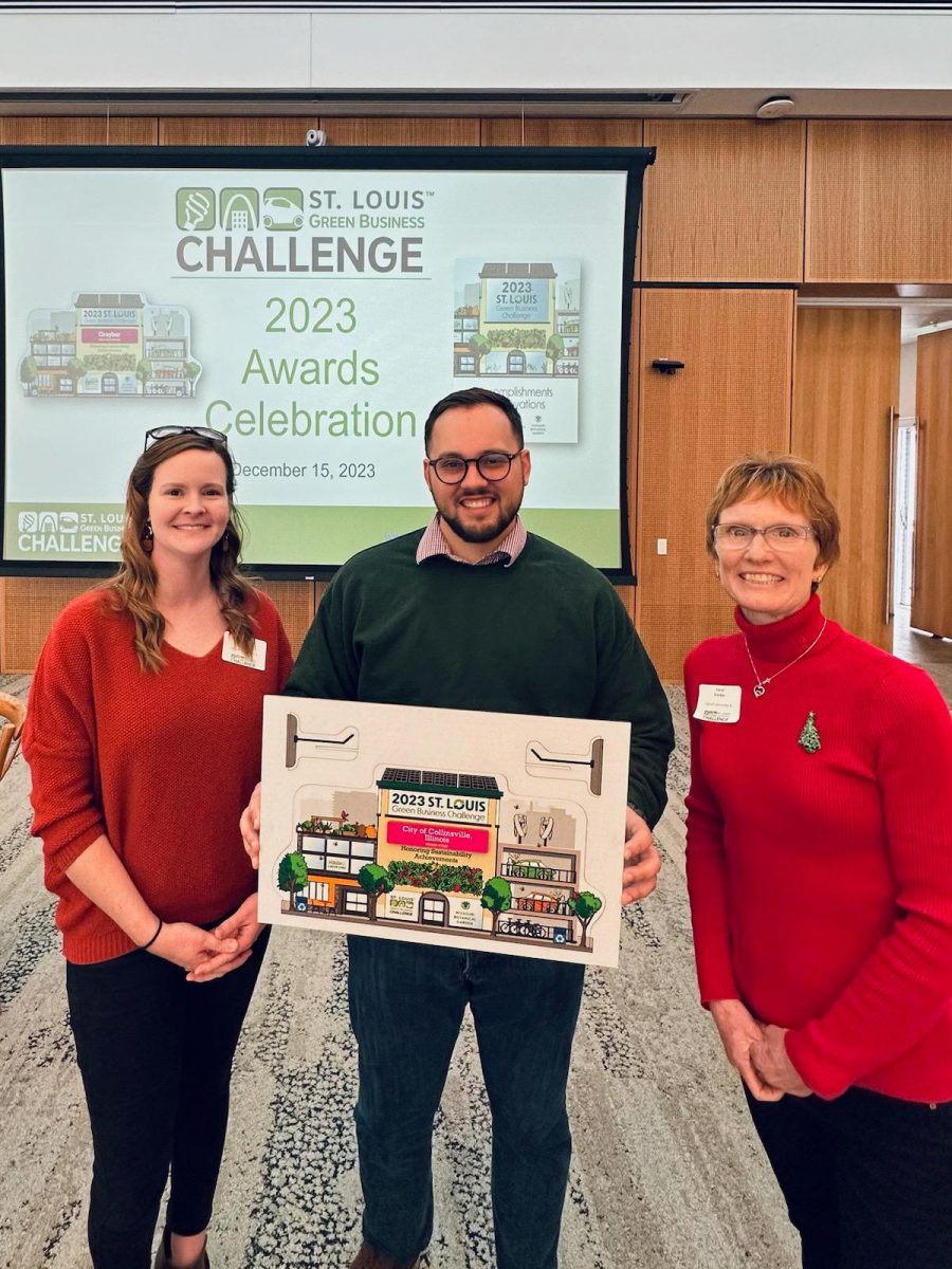 The City of Collinsville, recipient of the St. Louis Green Business ...