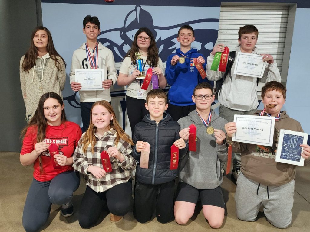 Triad Middle School Math Team takes second place overall at Belleville ...