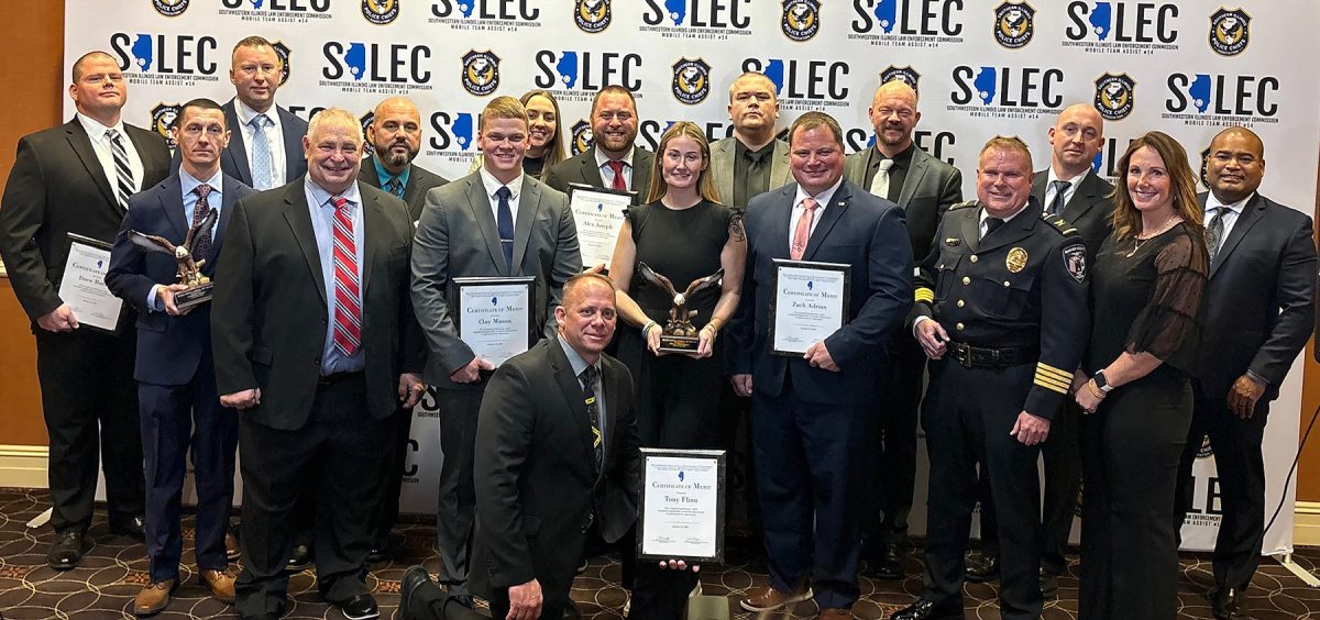 Fairview Heights Police Officer Muennich honored at SILEC/SPICA event ...