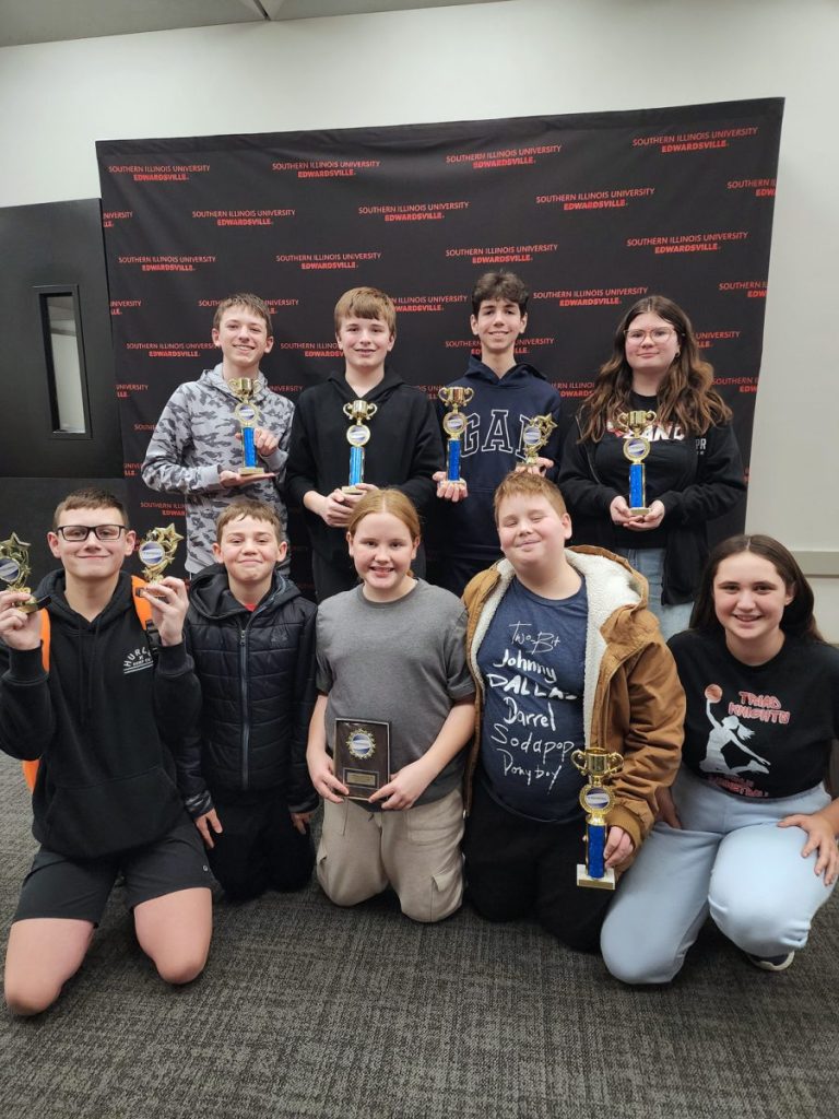 Triad Middle School mathematics students take third overall at SIUE ...